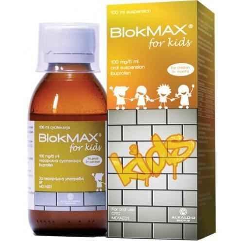 BLOKMAX suspension for children 100mg / BLOKMAX UK – ELIVERA UK