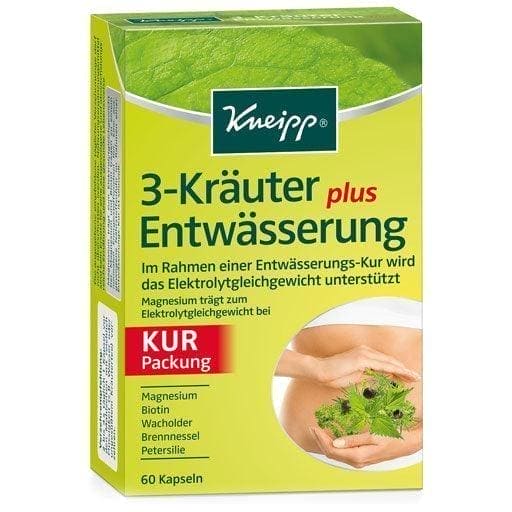 KNEIPP 3-Herb Drainage, electrolyte balance UK – ELIVERA UK
