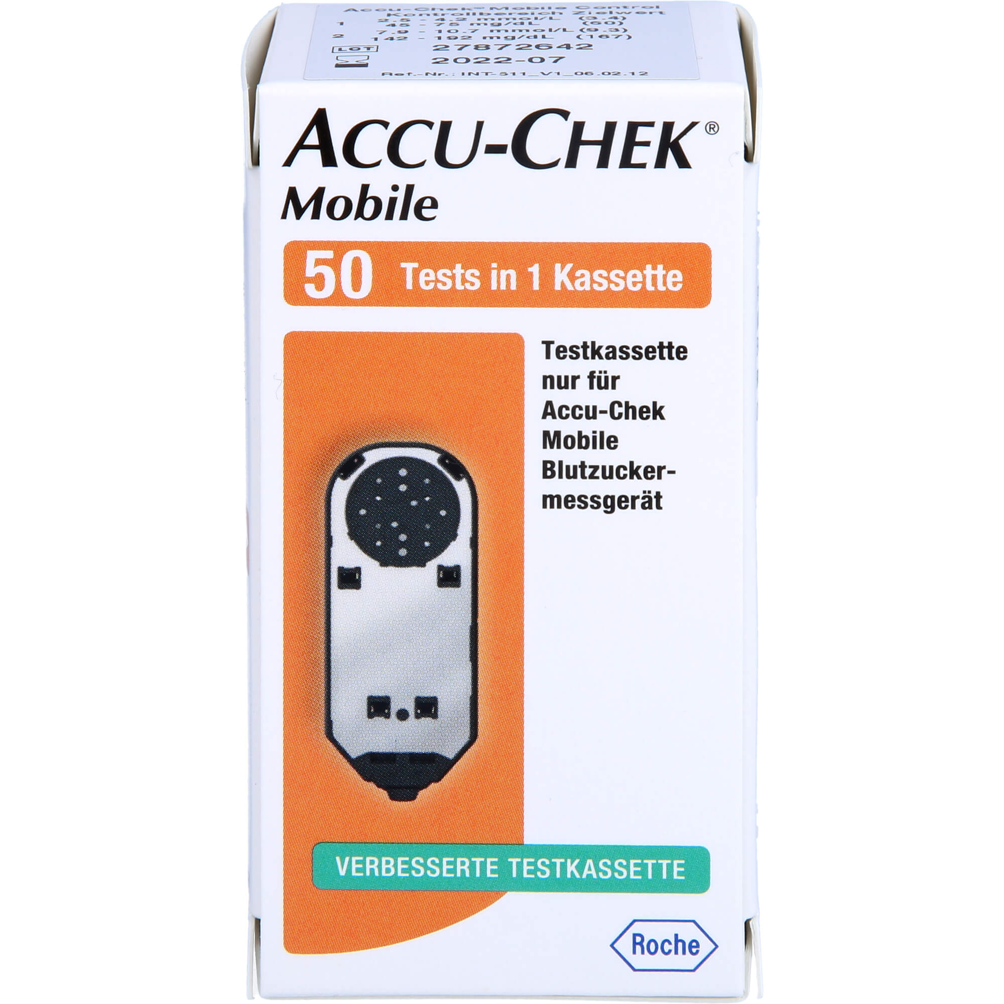 ACCU-CHEK Mobile test cassette Plasma II – ELIVERA UK