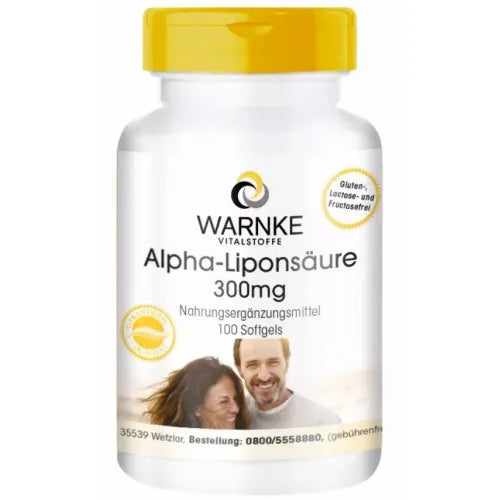 ALPHA-LIPOIC ACID (thioctic acid) 300 mg capsules UK – ELIVERA UK