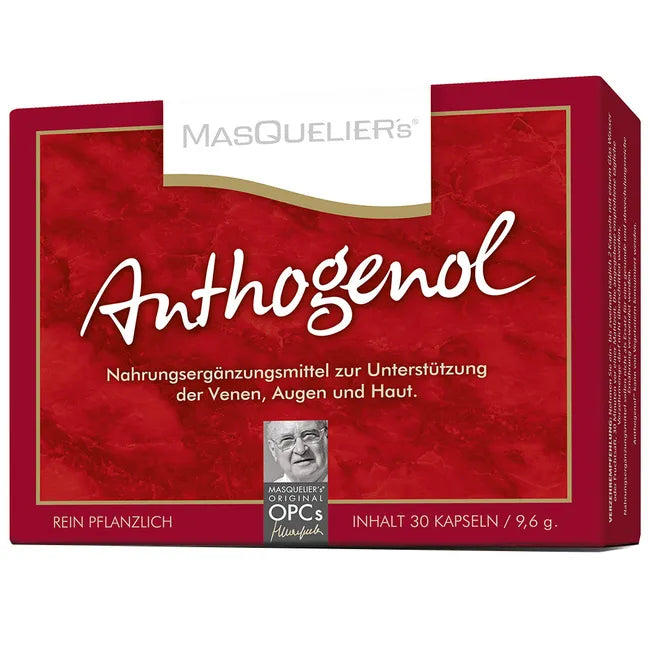 ANTHOGENOL Masquelier OPC capsules – ELIVERA UK