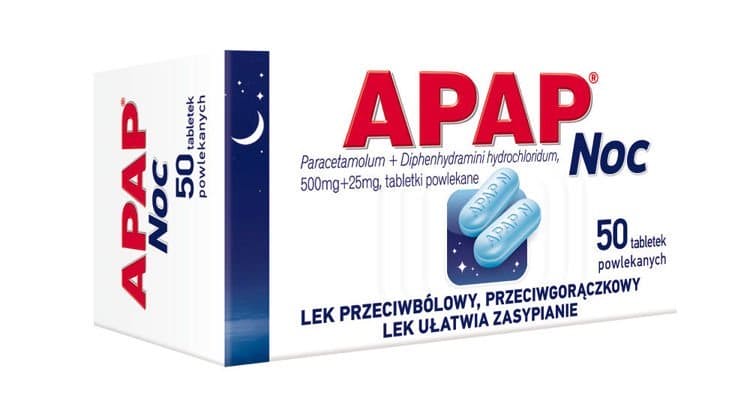 APAP Night x 50 tablets UK – ELIVERA UK
