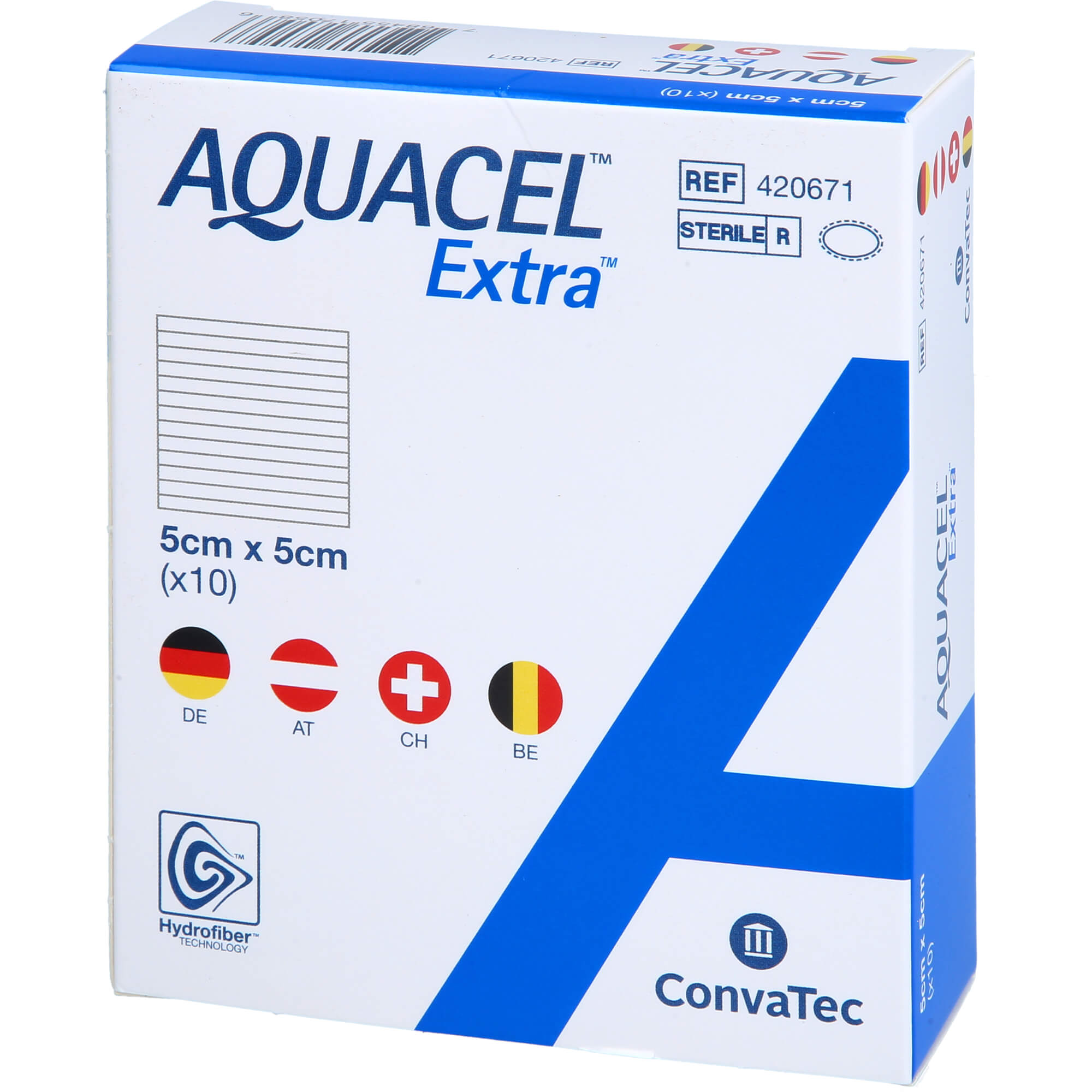 AQUACEL Extra 5x5 cm dressing – ELIVERA UK