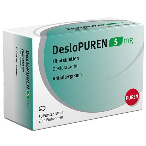 Allergic rhinitis and hives (urticaria), DESLOPUREN 5 mg UK – ELIVERA UK