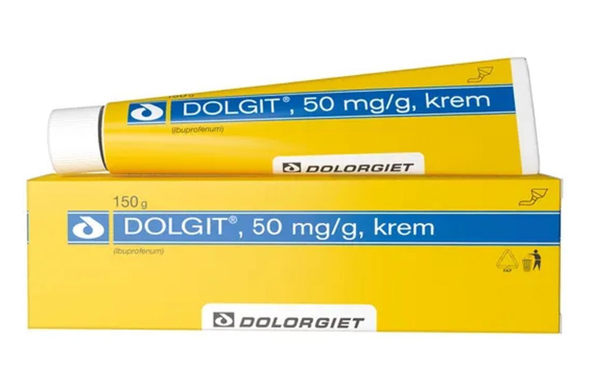 Analgesic, antipyretic, and anti-inflammatory effects, Dolgit cream 150 ...