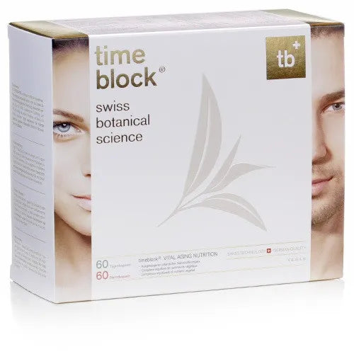Anti aging TIMEBLOCK capsules UK – ELIVERA UK