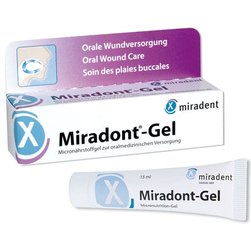 Aphthous ulcers and ringworms, MIRADENT micronutrient gel Miradont gel ...
