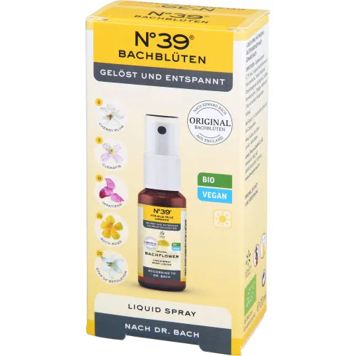 BACH FLOWERS Emergency No. 39 Spray 20 ml HAGER UK – ELIVERA UK