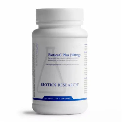 BIOTICS C Plus 500 mg Vitamin C Tablets 100 pcs – ELIVERA UK