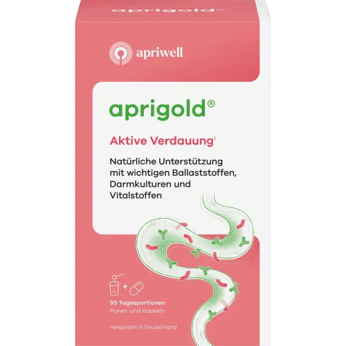 Bacterial cultures, biotin,calcium, VEGAN, APRIGOLD Set Powder+Capsules ...