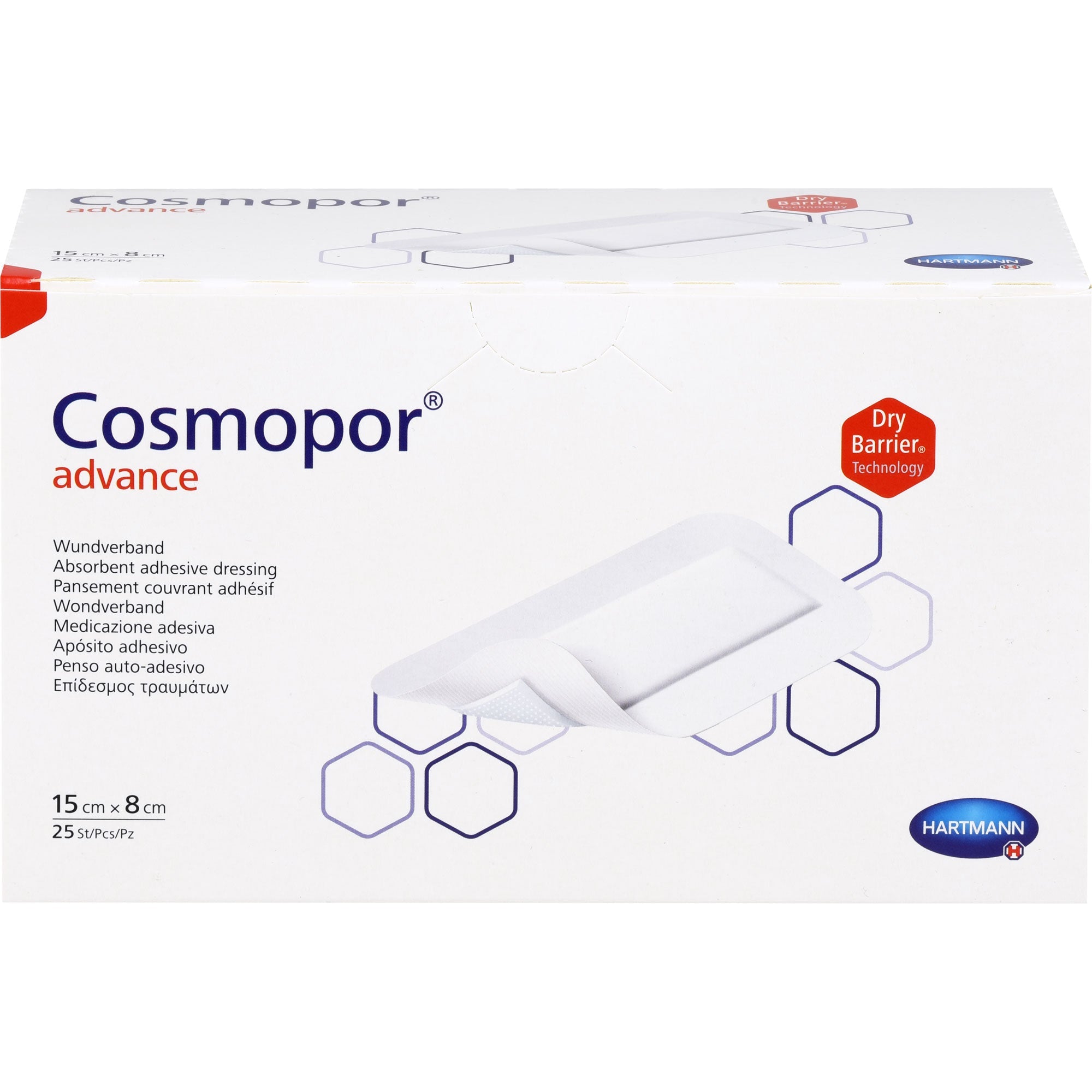 COSMOPOR Advance wound dressing 8x15 cm UK – ELIVERA UK