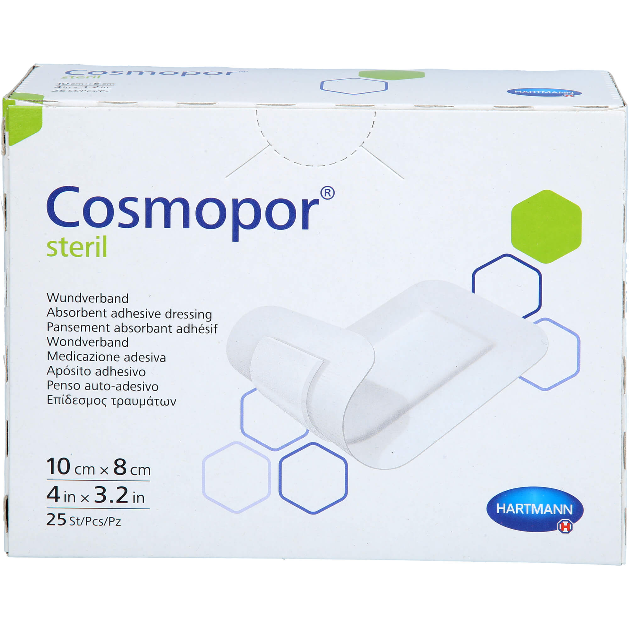 COSMOPOR sterile wound dressing 8x10 cm UK – ELIVERA UK