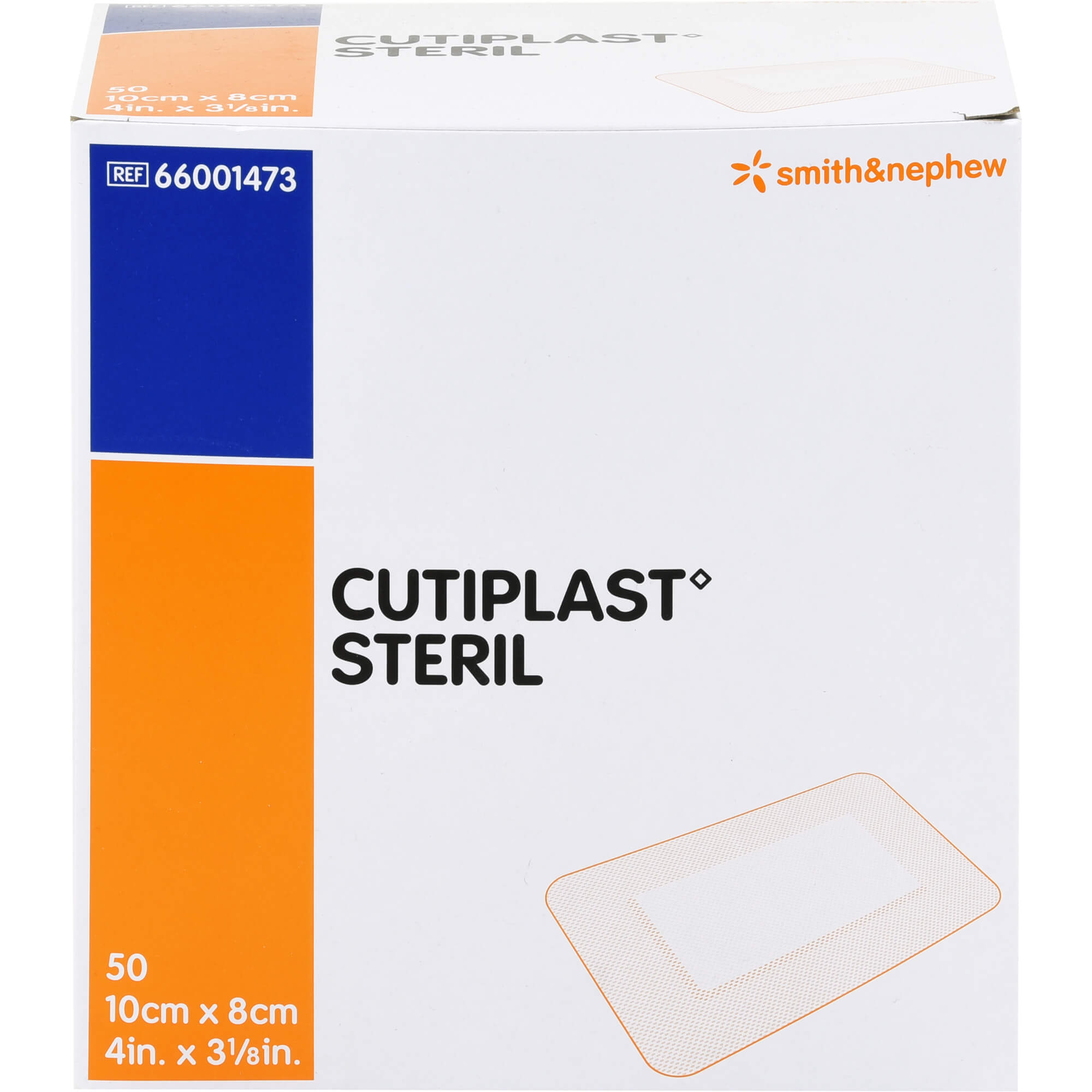 CUTIPLAST sterile wound dressing 8x10 cm UK – ELIVERA UK
