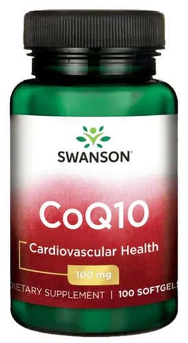 Coenzyme Q10 100mg x 100 capsules – ELIVERA UK