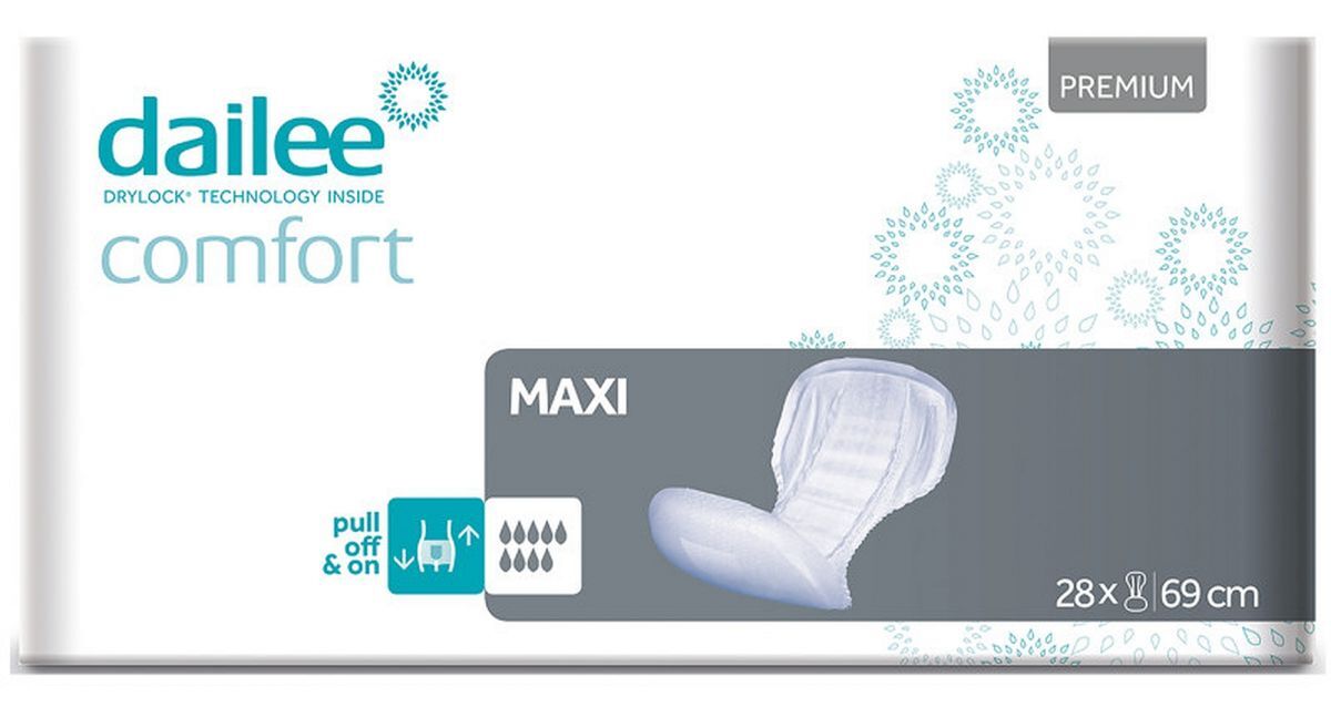 DAILEE Comfort Premium Maxi Anatomical Pads – ELIVERA UK
