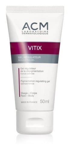 Depigmentation of skin, Vitix care gel for skin with depigmentation ...
