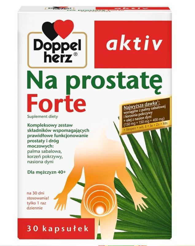 Doppelherz Aktiv The prostate Forte x 30 capsules, bph treatment ...