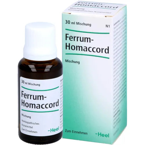 FERRUM HOMACCORD drops – ELIVERA UK