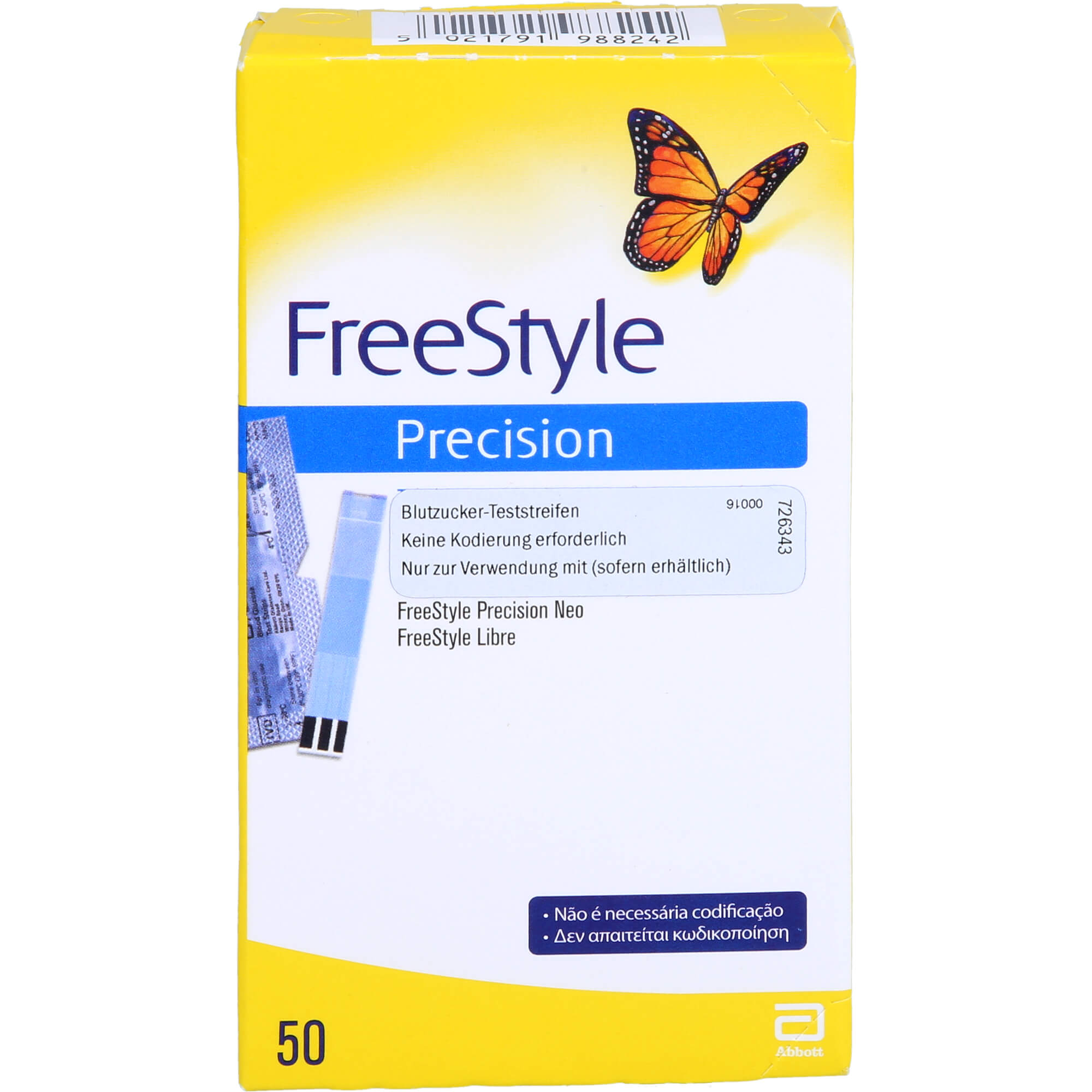 FREESTYLE Precision Blood Glucose Test Strip Coding UK – ELIVERA UK