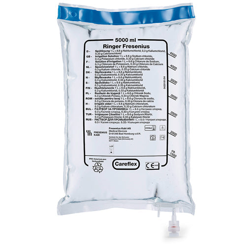 FRESENIUS Ringer's Solution Plastic Infusion Bottle UK – ELIVERA UK