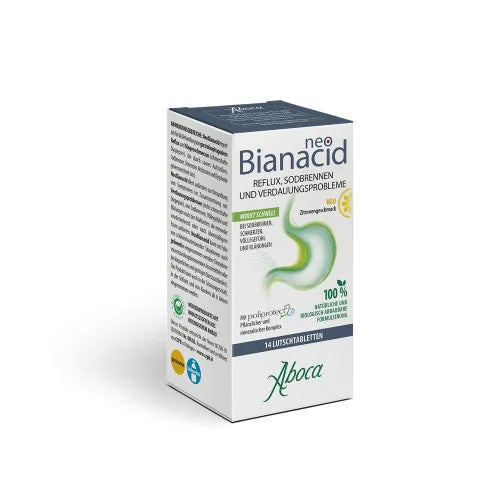 Heartburn, reflux, digestive problems NEO BIANACID Lemon Flavor ...