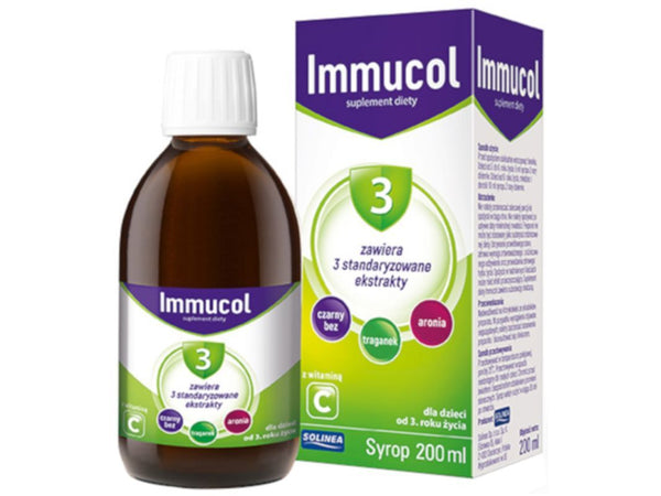 Immucol 3 syrup 200ml – ELIVERA UK