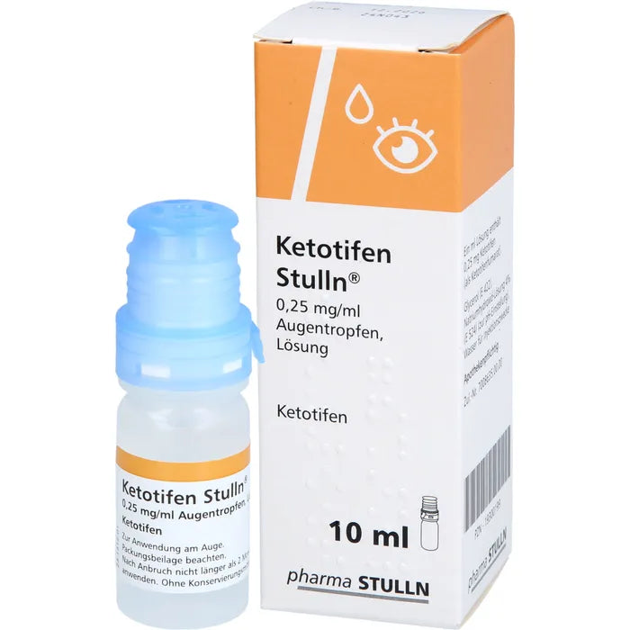 KETOTIFEN Stulln 0.25 mg eye drops solution UK – ELIVERA UK