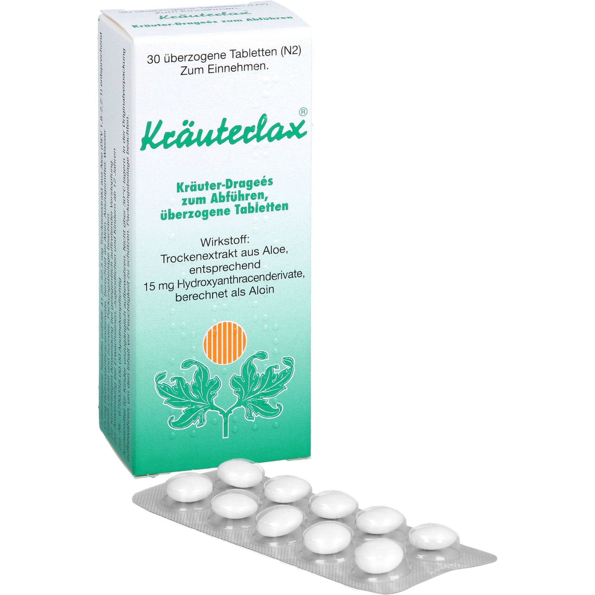 KRÄUTERLAX Dr.Henk 15 mg herbal tablets for laxatives UK – ELIVERA UK