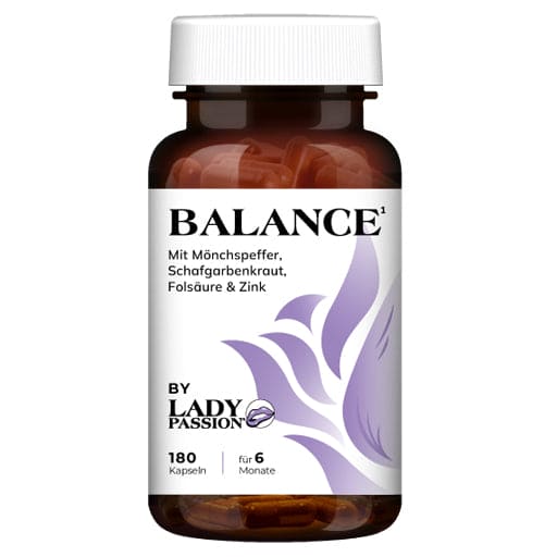 LADY PASSION Balance with chasteberry + iron capsules – ELIVERA UK