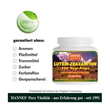LUTEIN ZEAXANTHIN Vegi Caps – ELIVERA UK