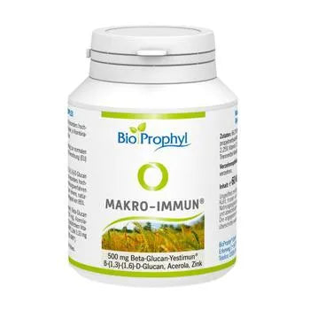 MACRO-IMMUNE Complex 500 mg pure beta-glucan capsules UK – ELIVERA UK