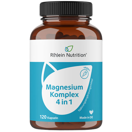 MAGNESIUM COMPLEX 4in1 high-dose vegan capsules – ELIVERA UK
