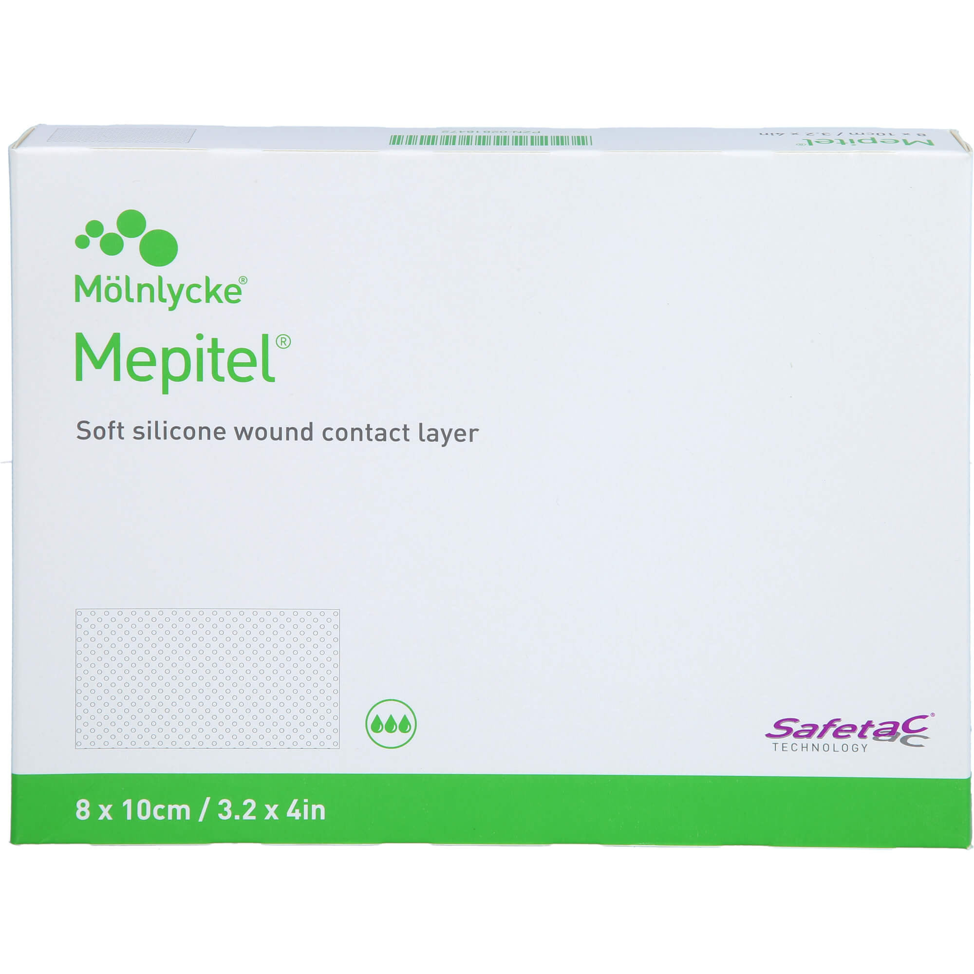 MEPITEL silicone mesh bandage 8x10 cm sterile – ELIVERA UK