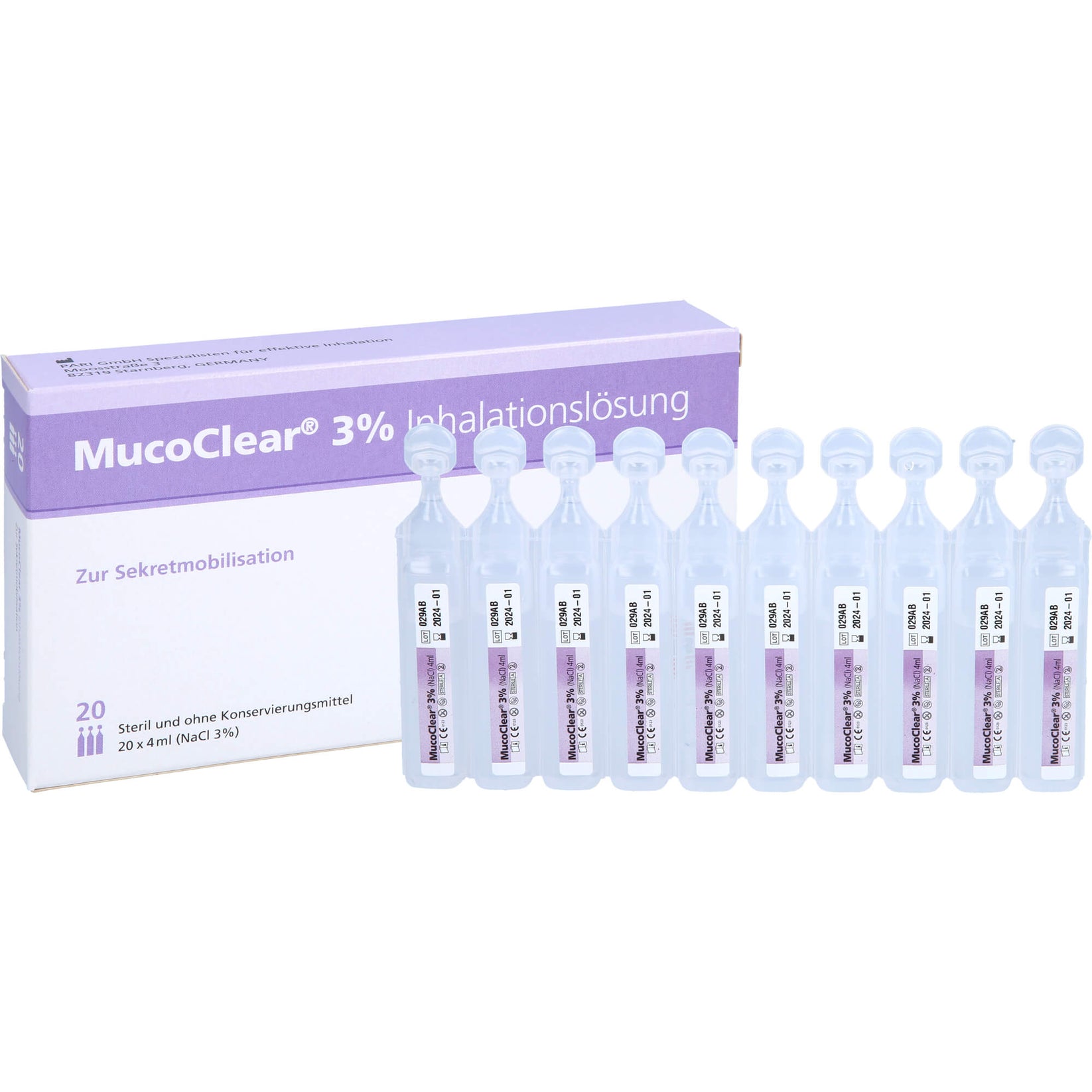 MUCOCLEAR 3% NaCl inhalation solution UK – ELIVERA UK