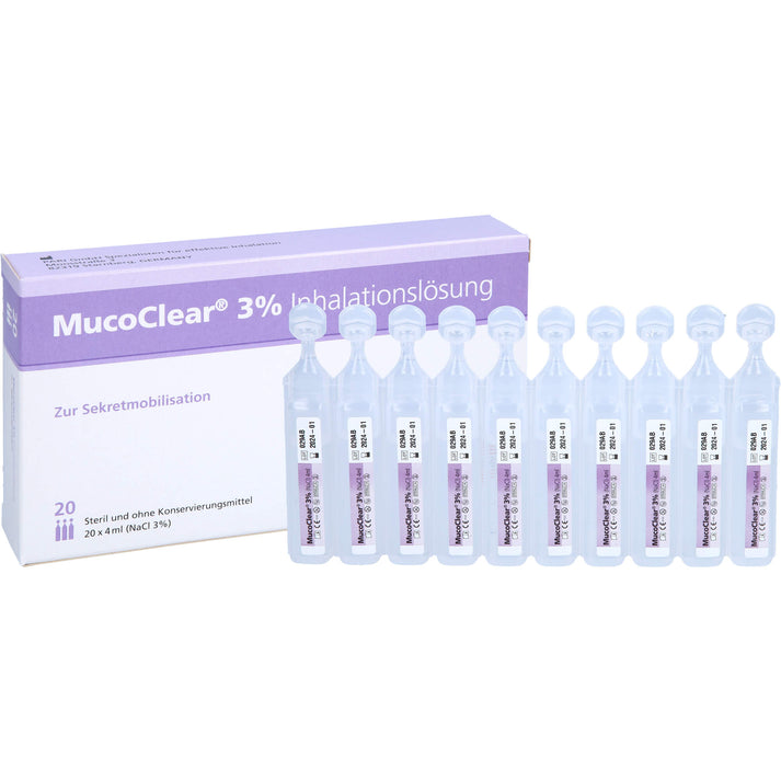 MUCOCLEAR 3% NaCl inhalation solution UK – ELIVERA UK