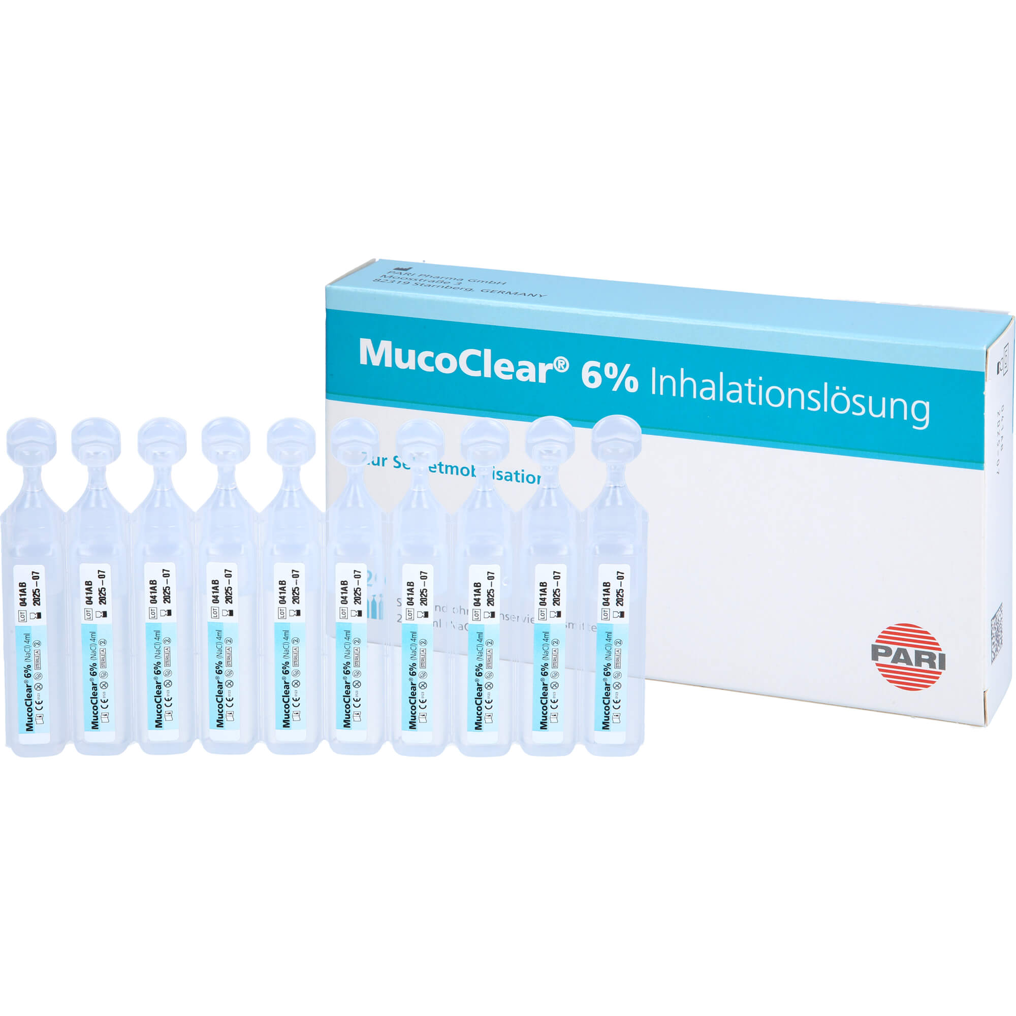 MUCOCLEAR 6% NaCl inhalation solution UK – ELIVERA UK