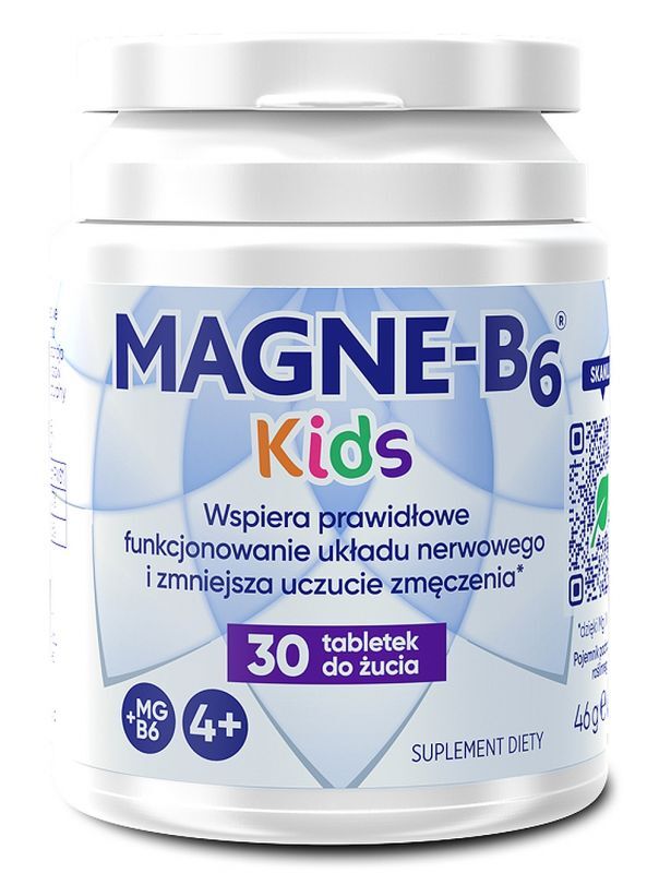 Magne B6 Kids 30 chewable tablets – ELIVERA UK