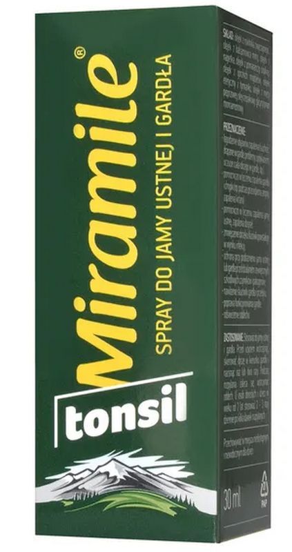 Miramile tonsil mouth and throat spray UK – ELIVERA UK