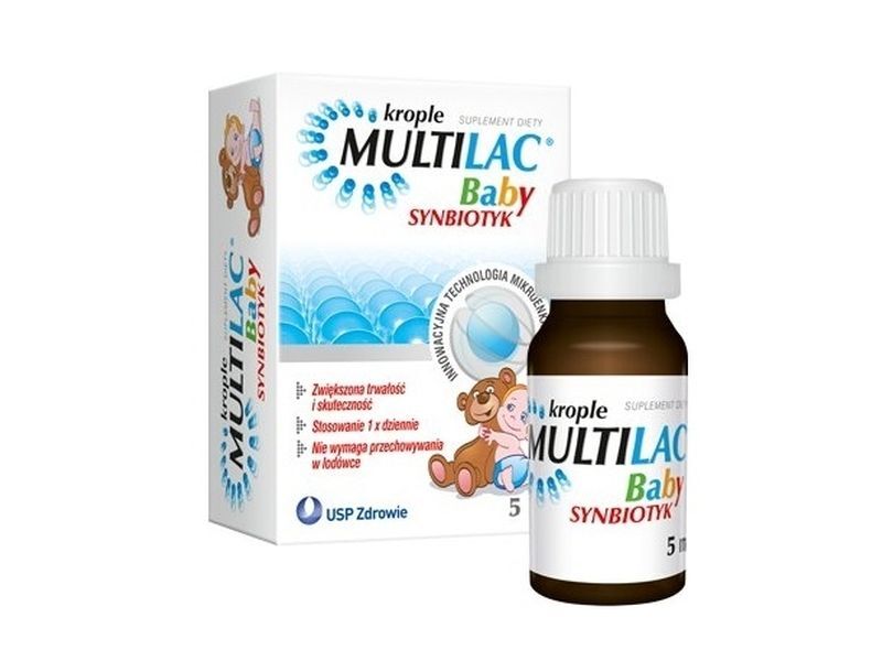 Multilac Baby Synbiotic drops 5ml, multilac probiotic – ELIVERA UK