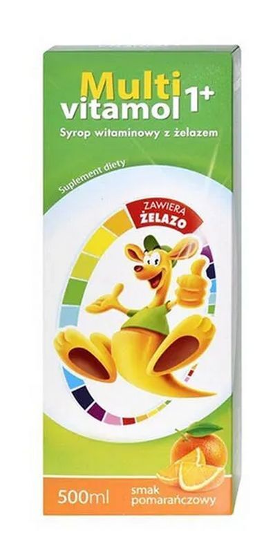 Multivitamol 1+ fluid 500ml – ELIVERA UK