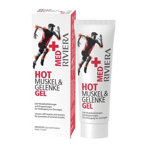 Muscle stiffness and tension MED+ Hot Gel – ELIVERA UK