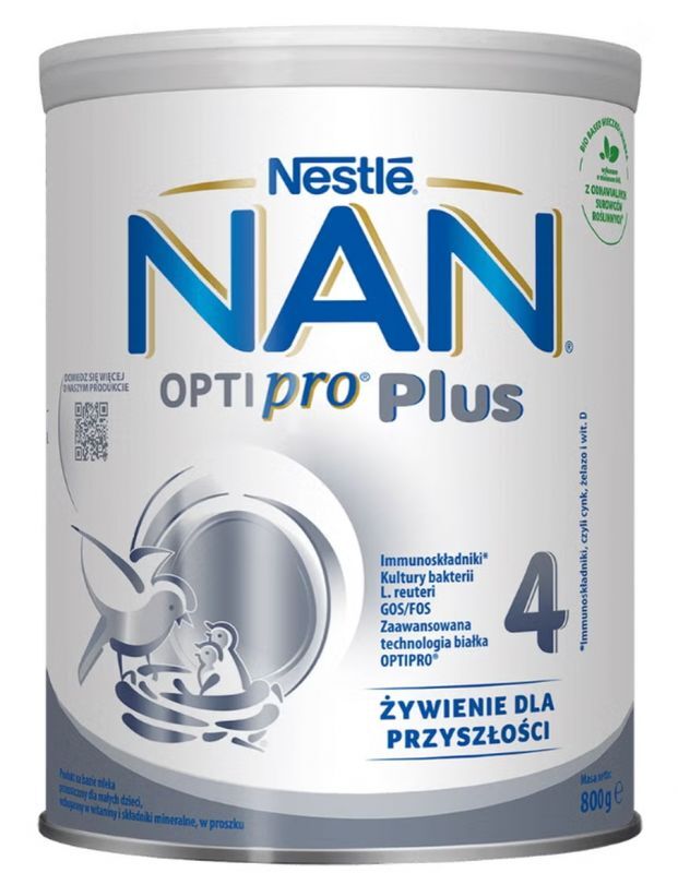 NESTLE NAN OPTIpro Plus 4 Formula milk for children after 2 years 800 g ...