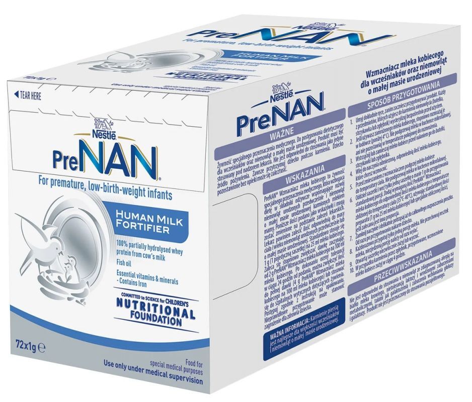 NESTLE PreNAN HMF Breast Milk Fortifier 72 sachets UK – ELIVERA UK