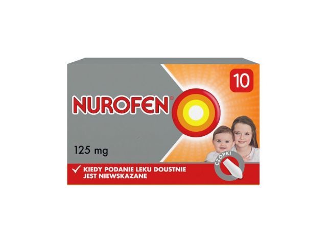 Nurofen for children rectal suppository 0.125g – ELIVERA UK
