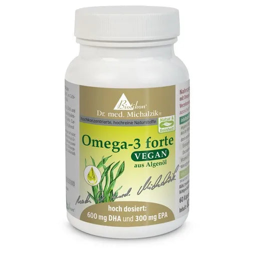 OMEGA-3 forte vegan capsules 60 pcs UK – ELIVERA UK