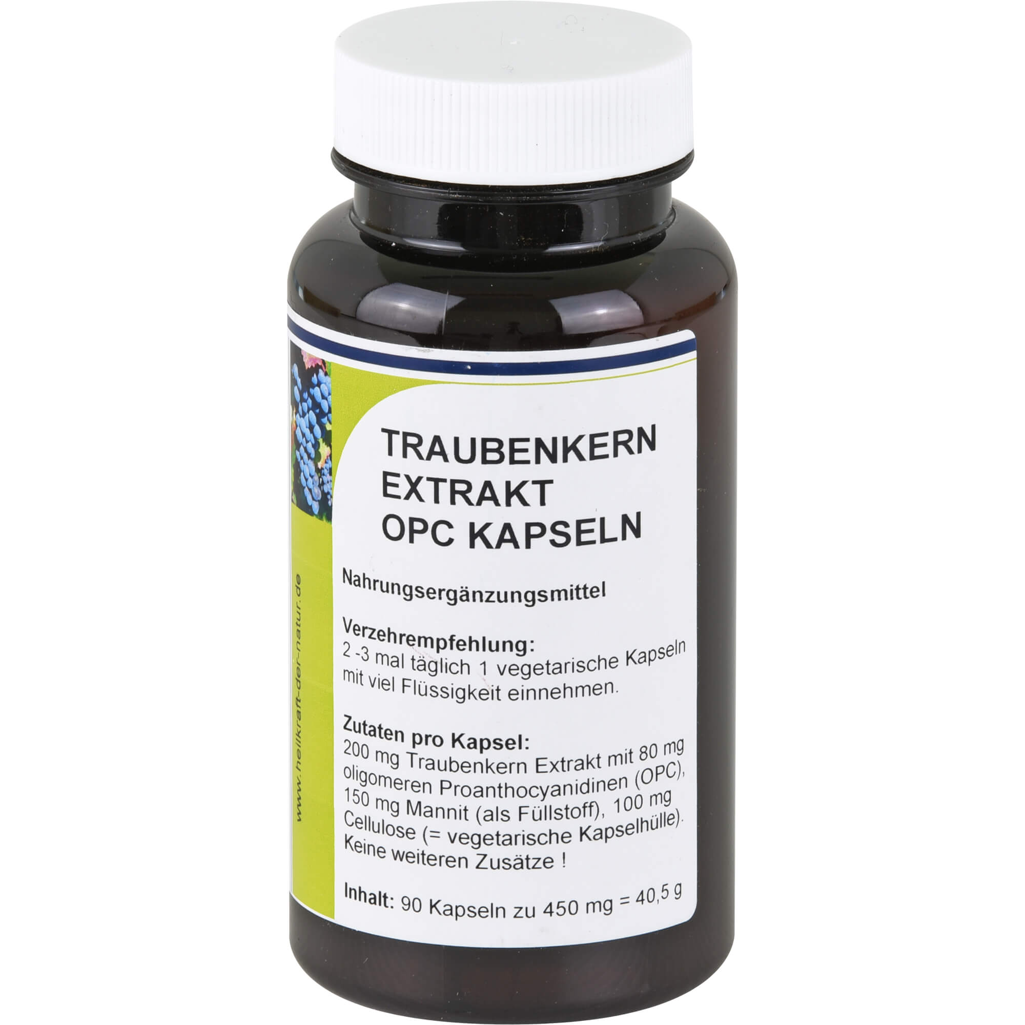 OPC Grape Seed Extract 200 mg Capsules – ELIVERA UK
