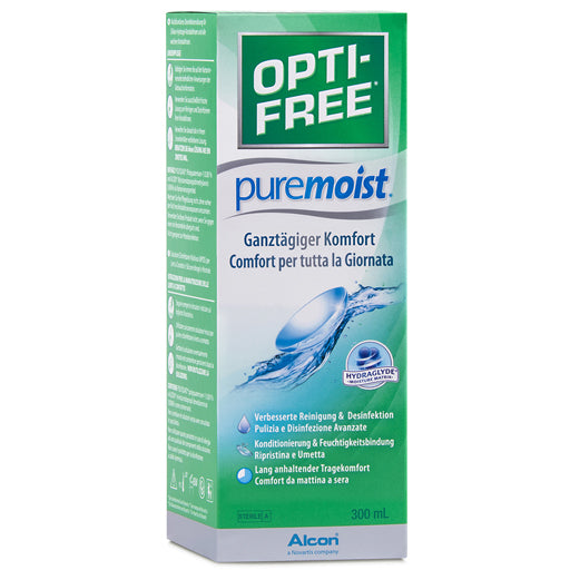 OPTI-FREE puremoist contact lens solution UK – ELIVERA UK