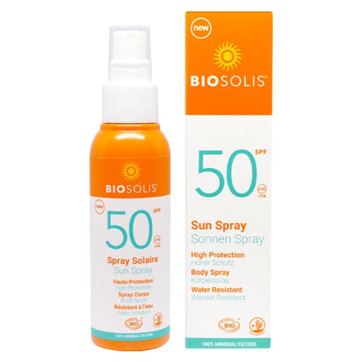 ORGANIC SUNSCREEN Spray SPF 50+ BIOSOLIS – ELIVERA UK