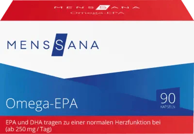 Omega-3 fatty acids, OMEGA EPA MensSana capsules UK – ELIVERA UK