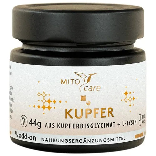 Organic copper as copper bisglycinate, Copper Capsules UK – ELIVERA UK